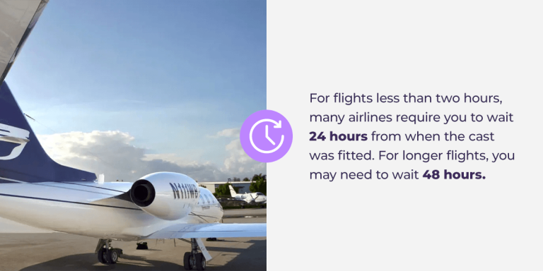 Can You Fly With A Cast? | Here's How Long You Need To Wait