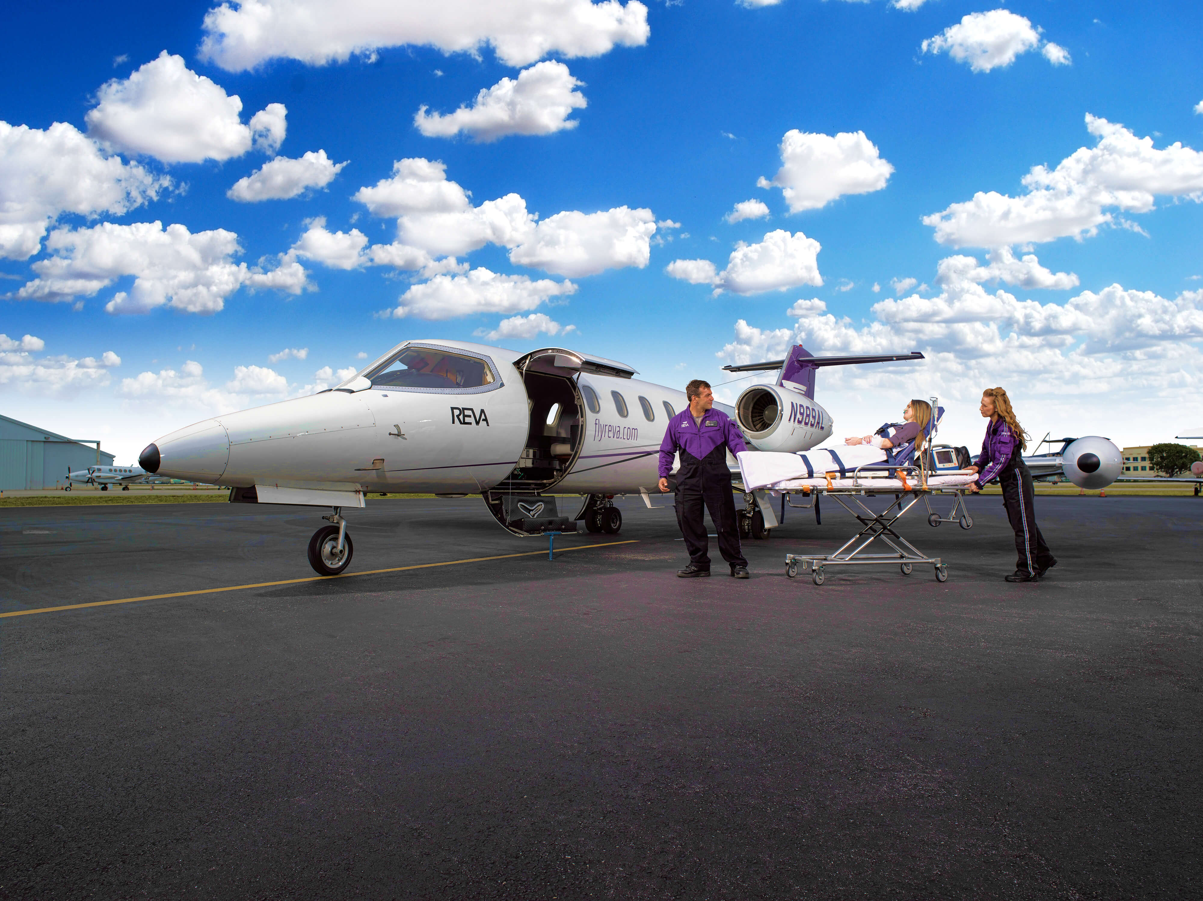 REVA Air Ambulance Press | Contact Today