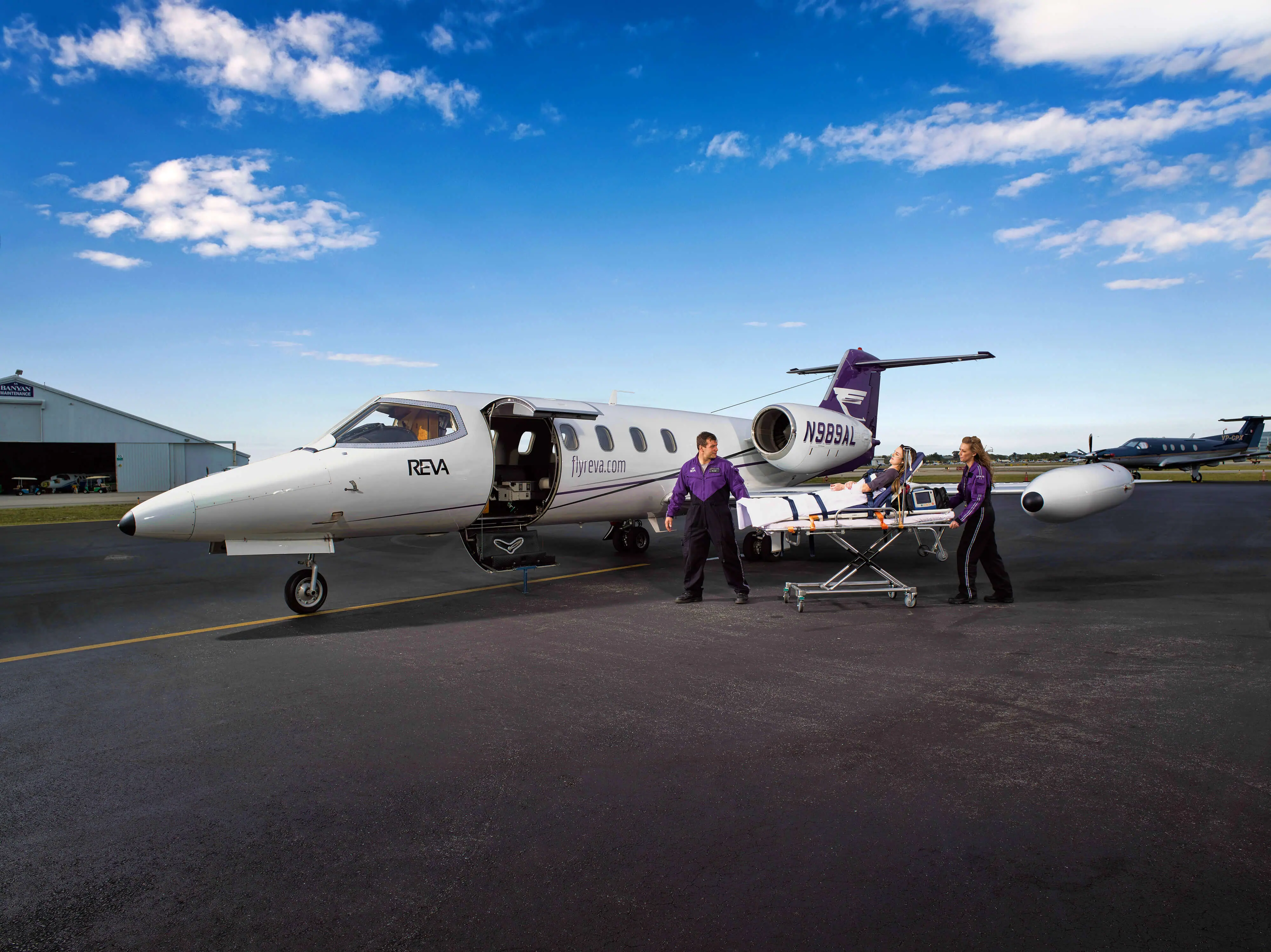 REVA Air Ambulance Press | Contact Today