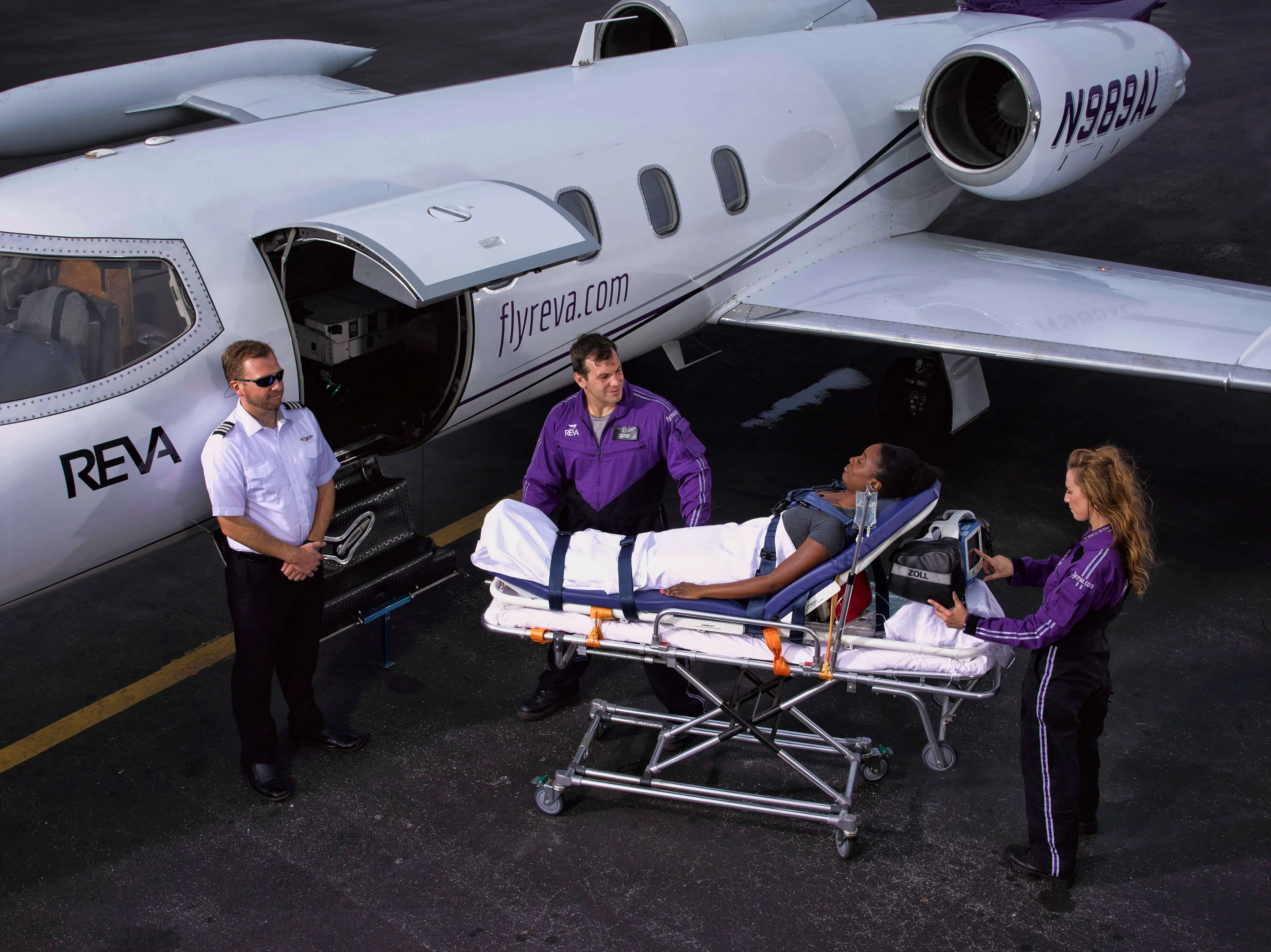 REVA Air Ambulance Press | Contact Today