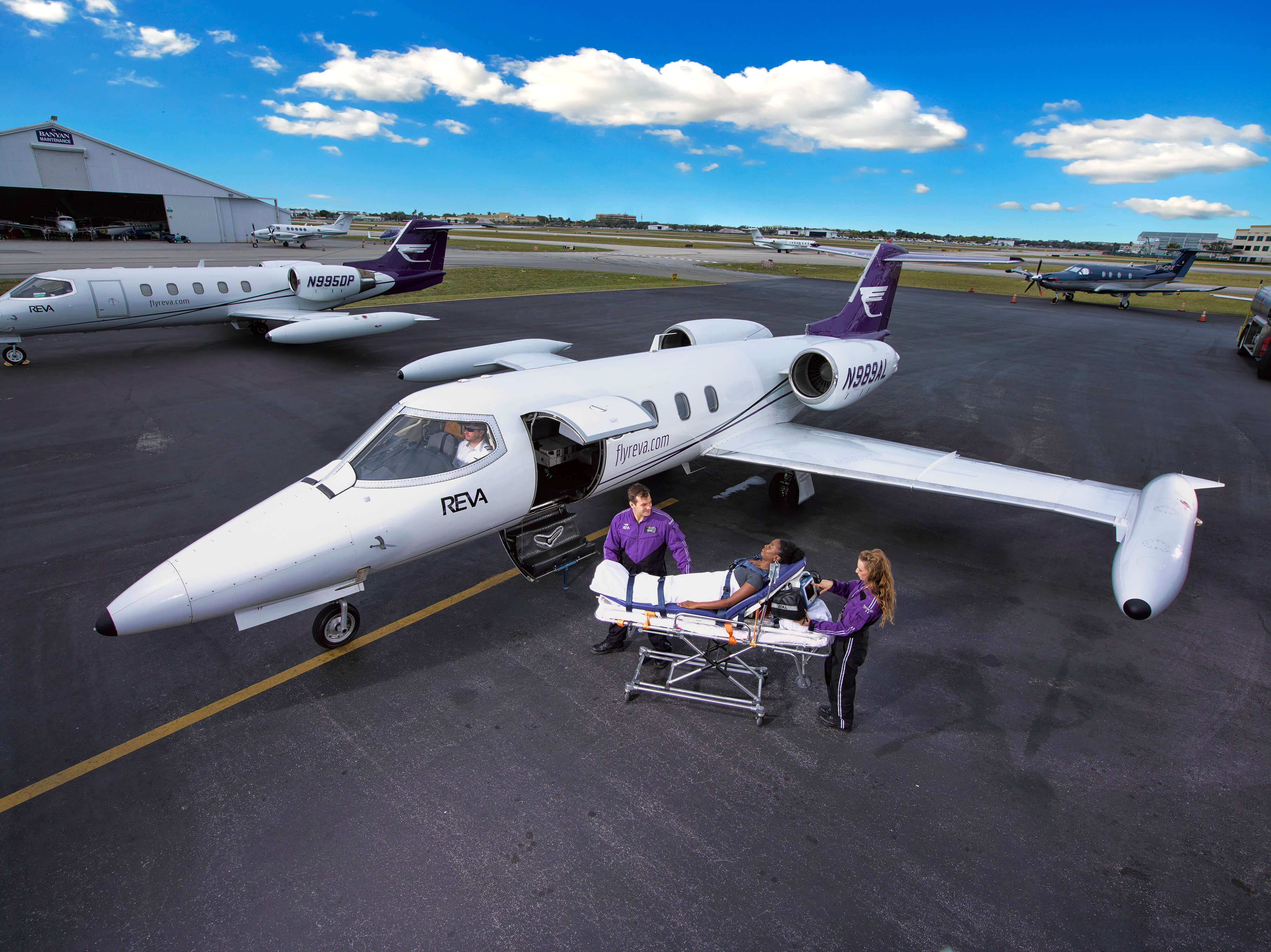 REVA Air Ambulance Press | Contact Today